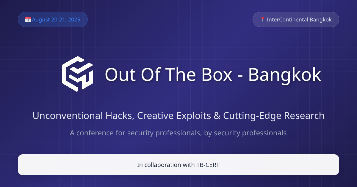 Authentication - OOTB